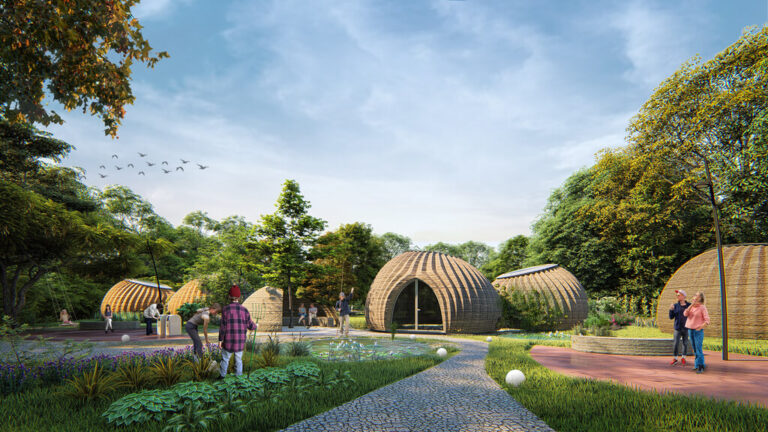 TECLA: A Clay 3D Printed House in Italy By Mario Cucinella Architect